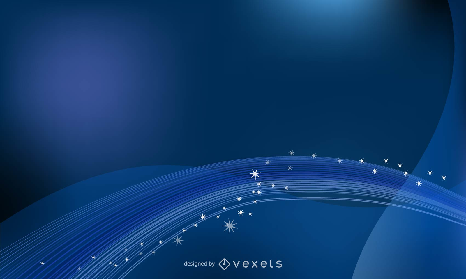 Plain Blue Background Design