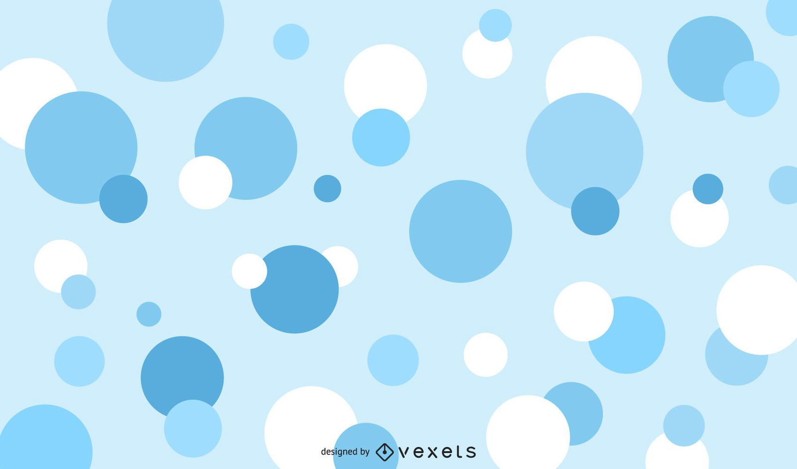 Circle Bubbles Backgrounds Vector Download