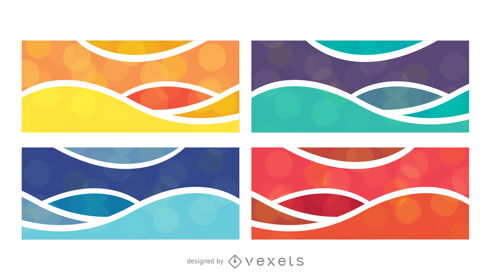 Colorful Banner Banner04 Vector Download