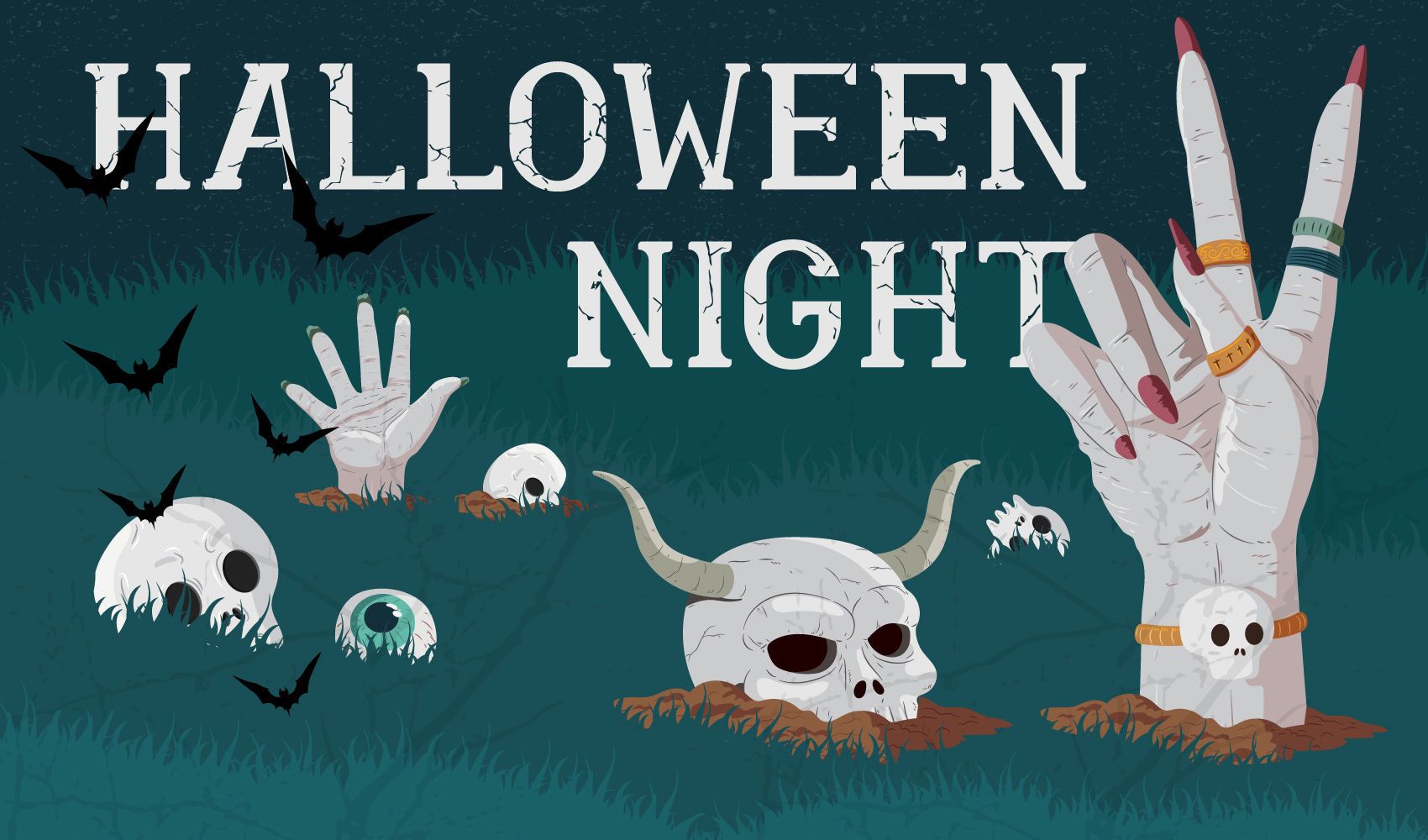 Halloween Vector Wallpaper