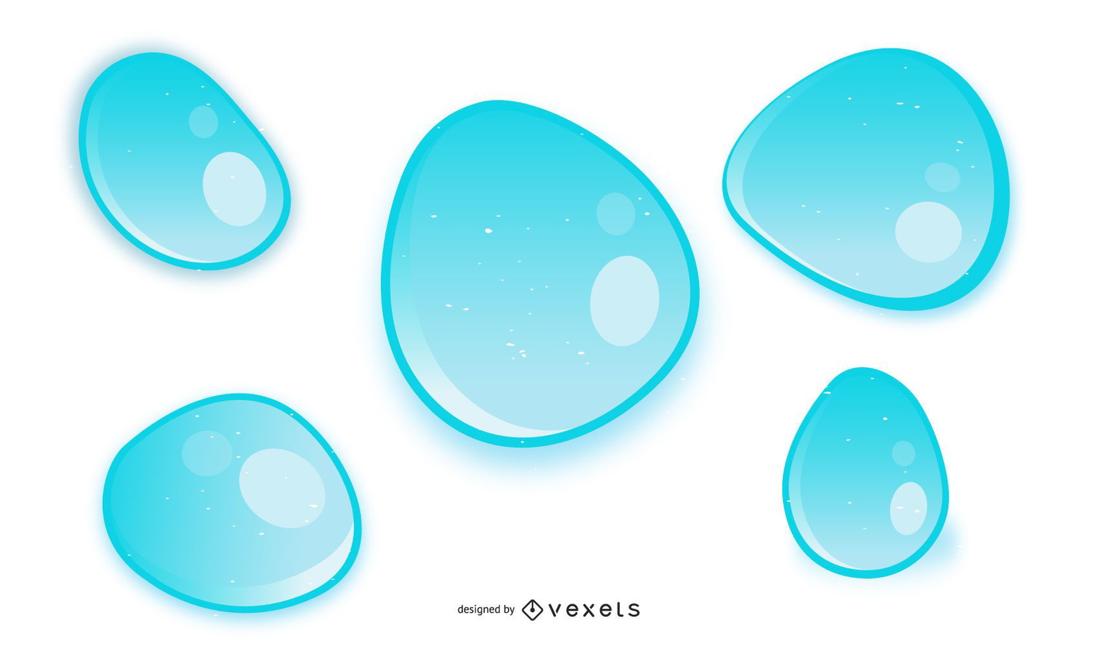Different Forms Of Water Vector Vector Download