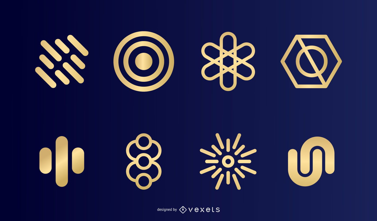 Gold Symbols Vector Download