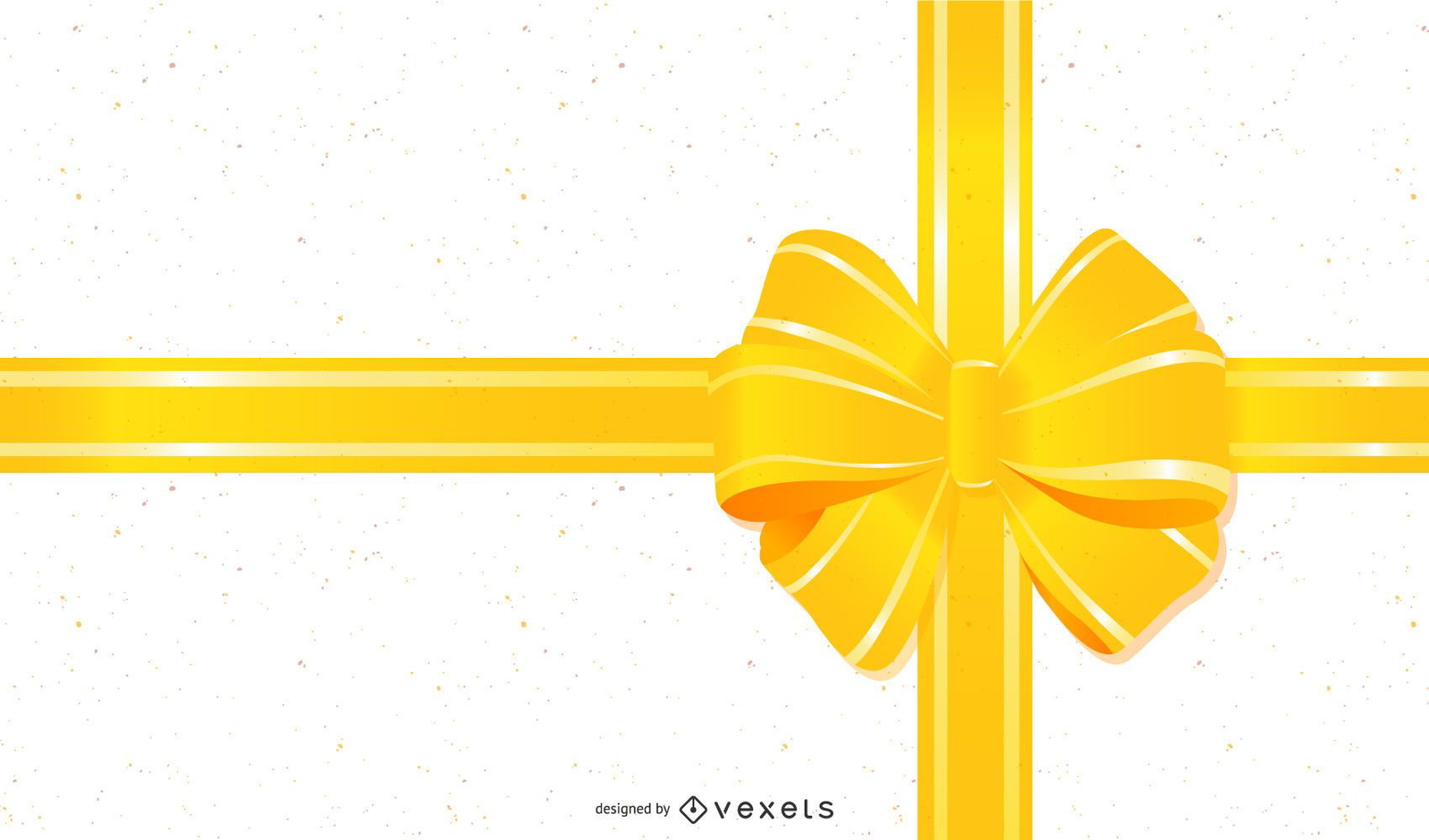 Yellow Ribbon 2 Vector Download