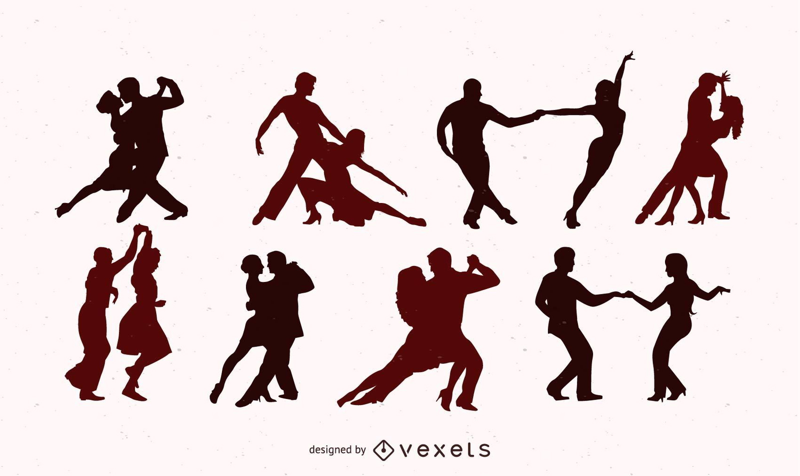 Dancing Vectors Set Vector Download