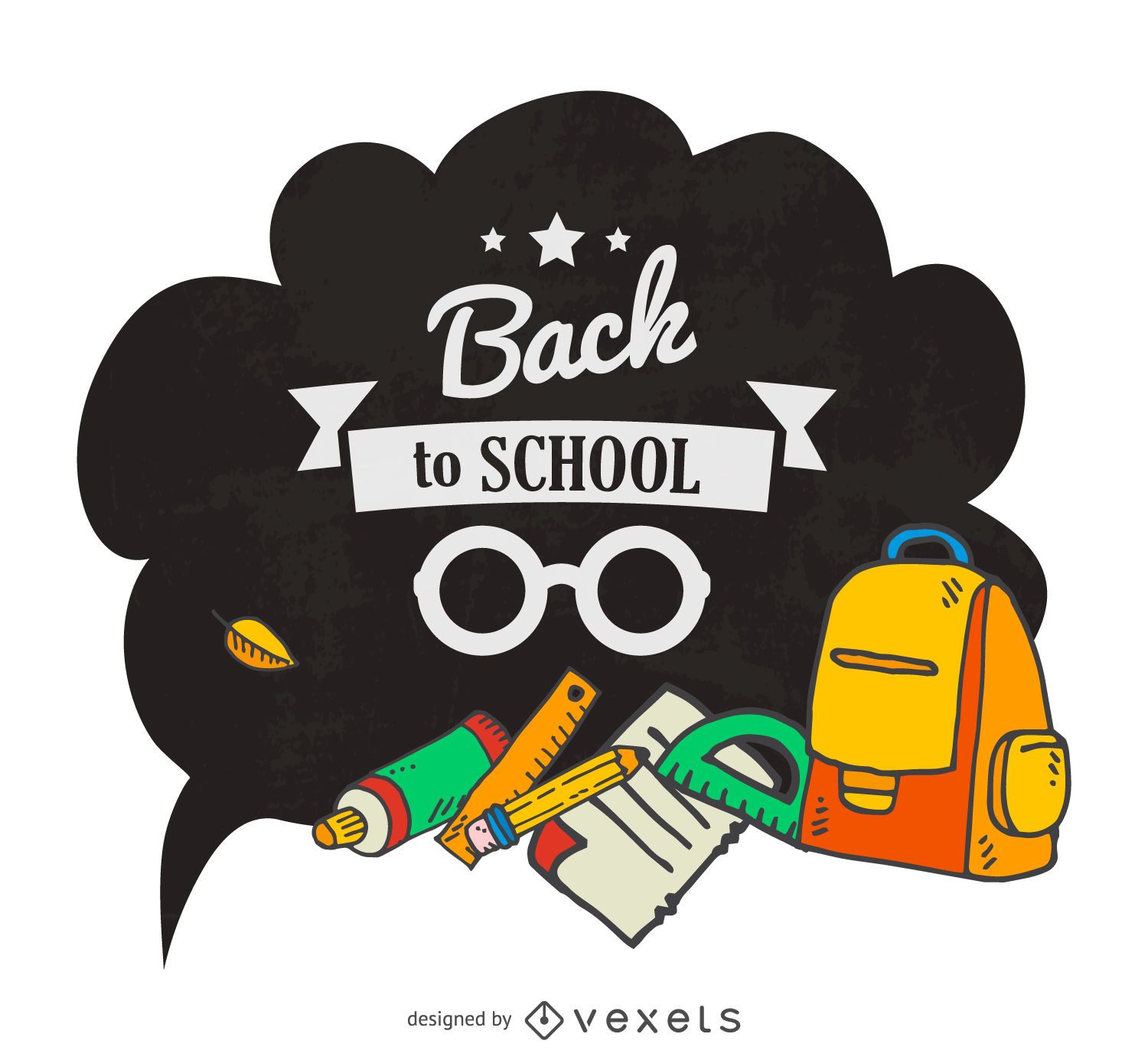Back To School Speech Bubble Vector Download