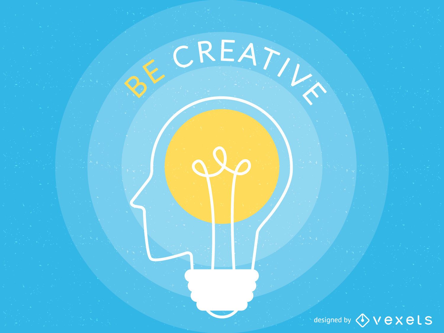 Creativity Illustration Poster Vector Download