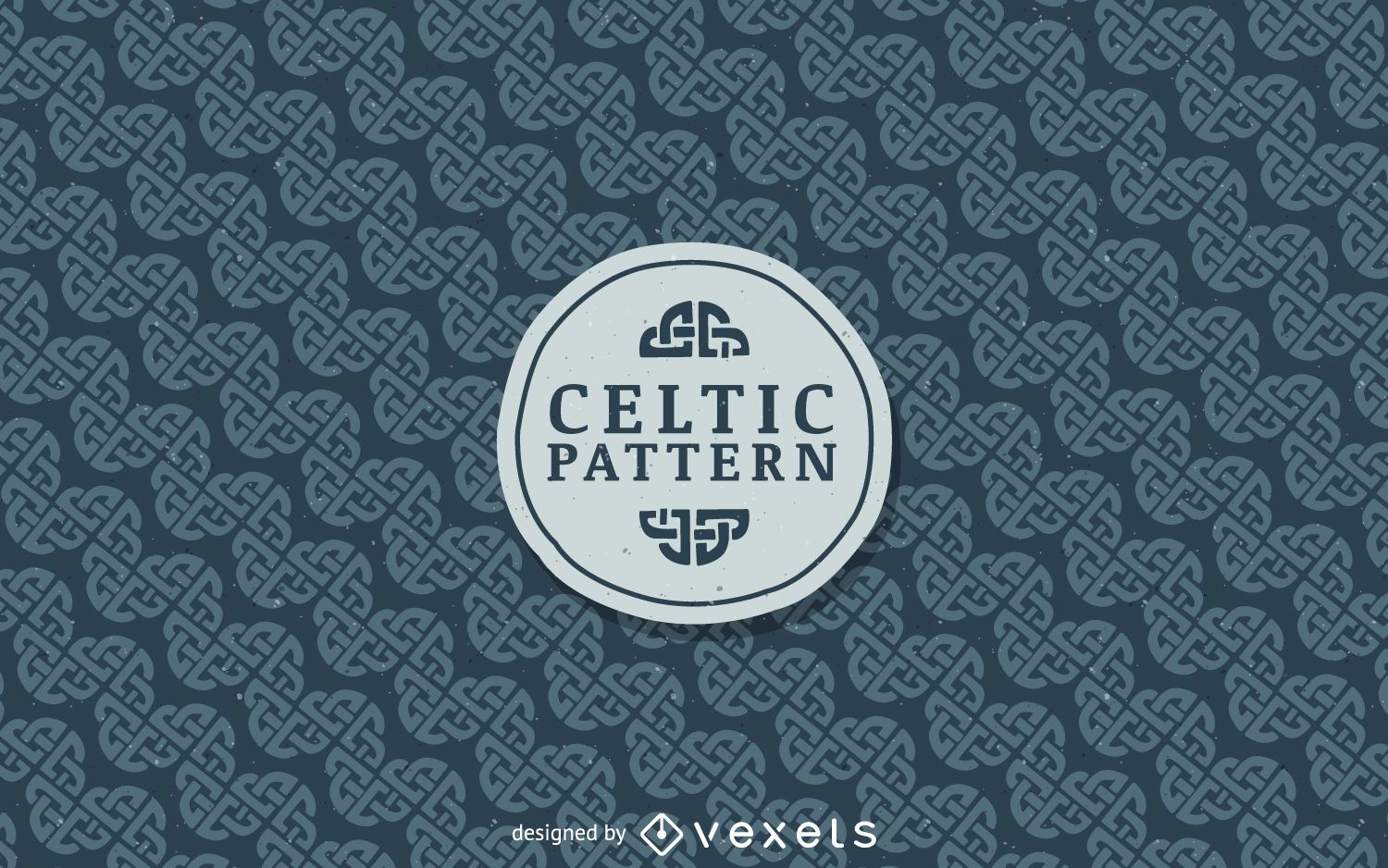 Celtic Nordic Pattern Background Vector Download