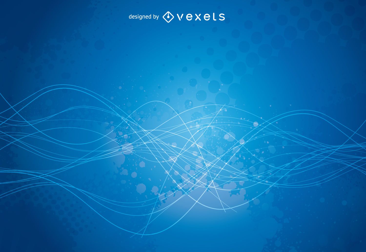 Blue Grunge Backdrop Design Vector Download