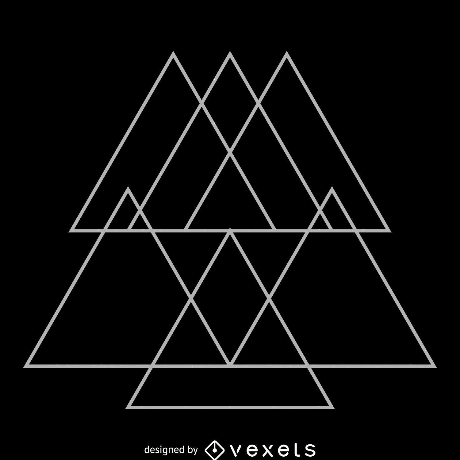 Sacred Geometry Triangle