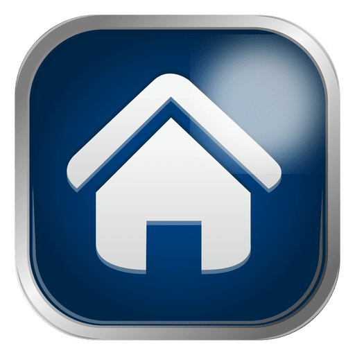 Blue Home Icon Png