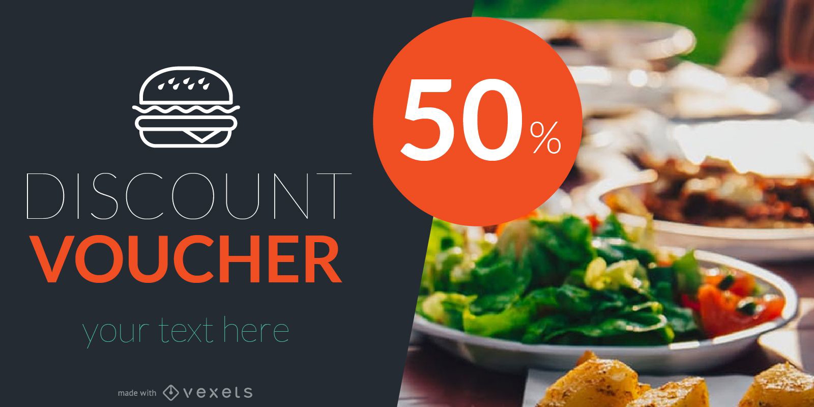 Restaurant Gift Card Maker Vector Download