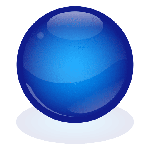 Clipart De Bola Azul
