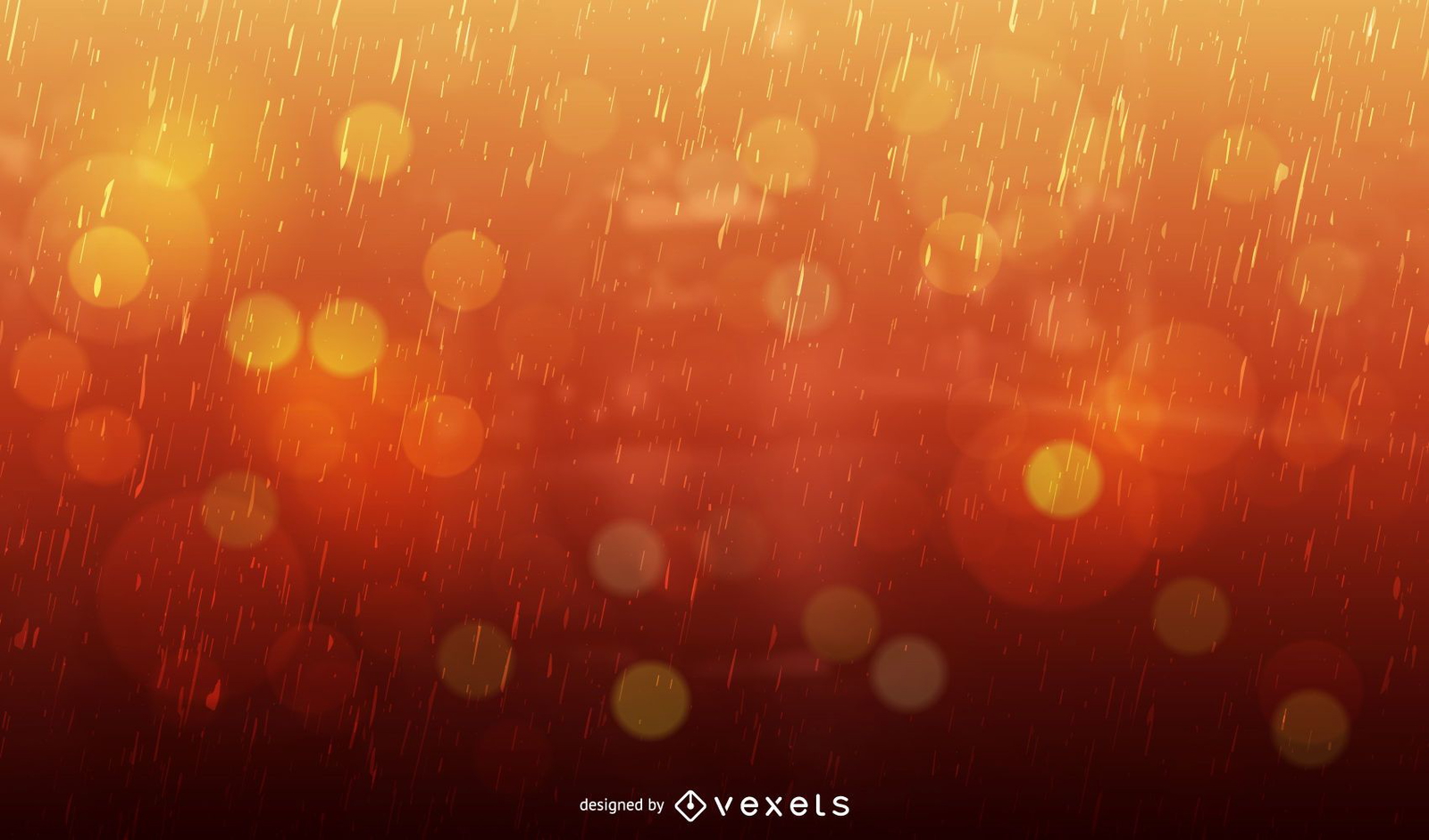 Rain Bokeh Hd