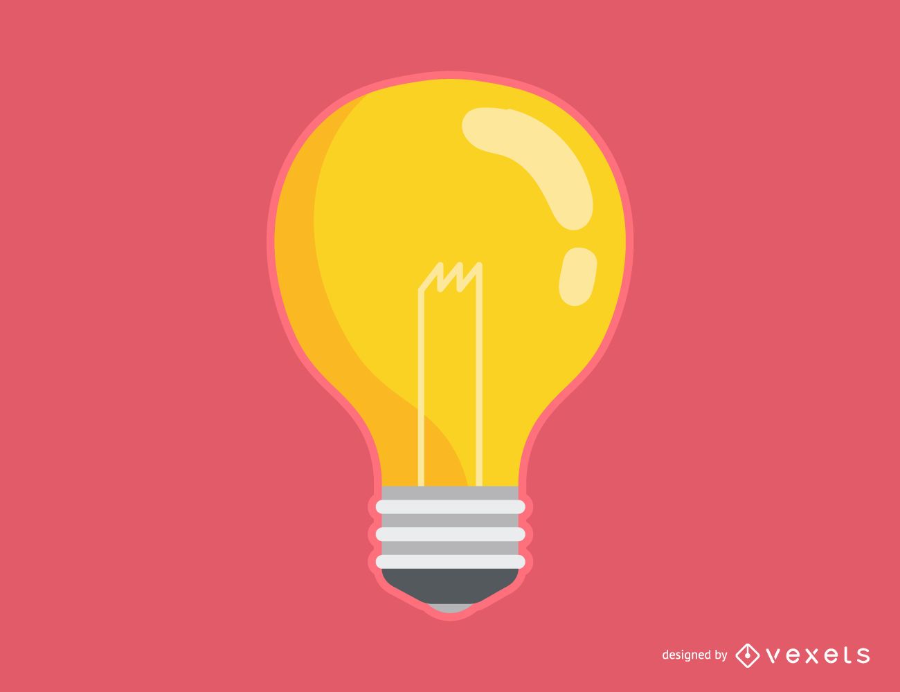 Light Bulb Cartoon Vector Download
