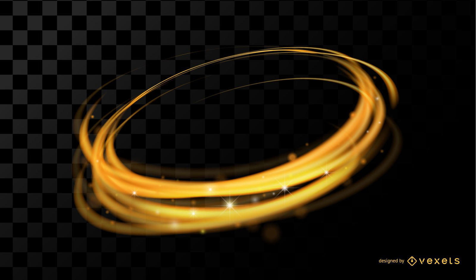 Golden Ring Background Vector Download