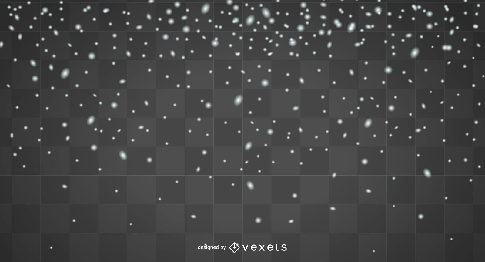 Realistic Snow Background Vector Download