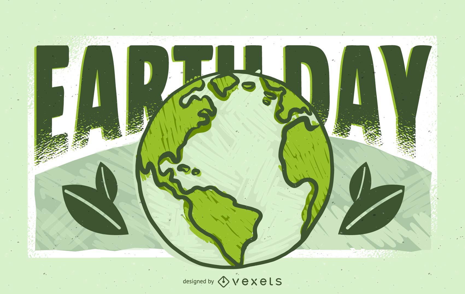 Earth Day Illustration Design Vector Download