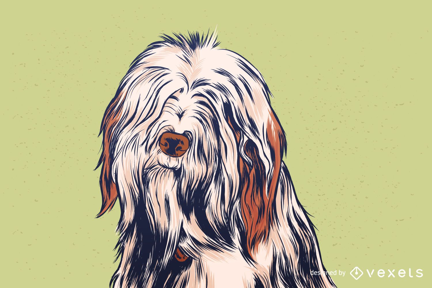 Dog Outline Illustration Vector Download