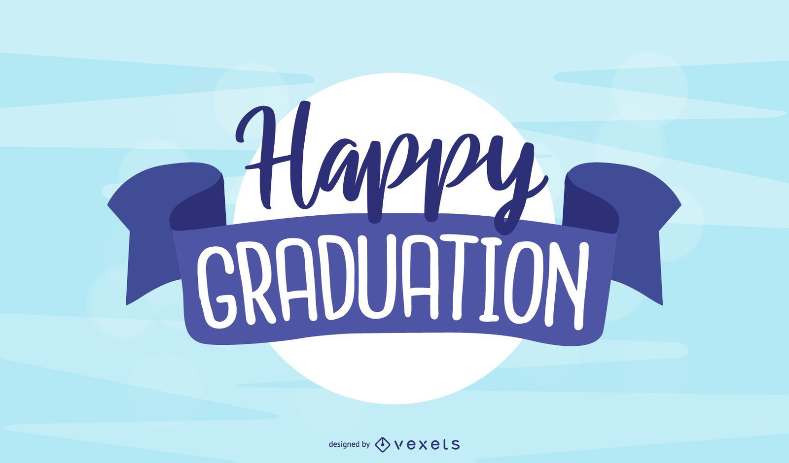 Happy Graduation Design Vector Download