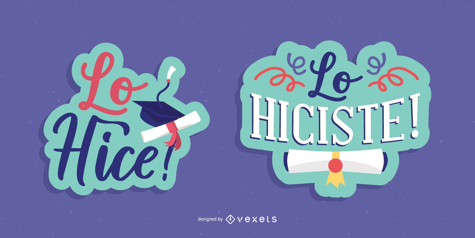 Graduation Message In Spanish Vector Download