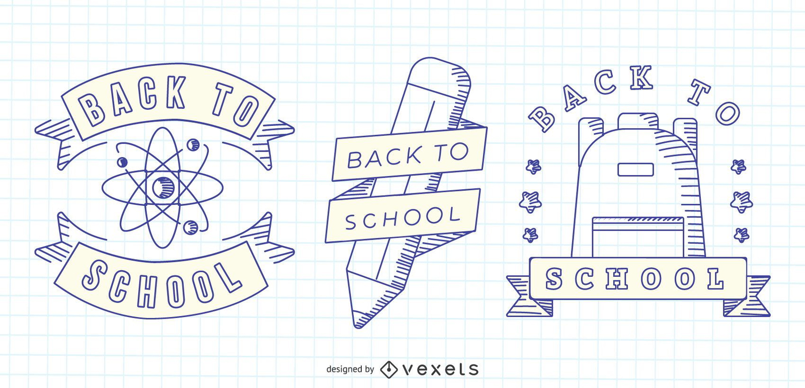Back To School Vector Set Vector Download