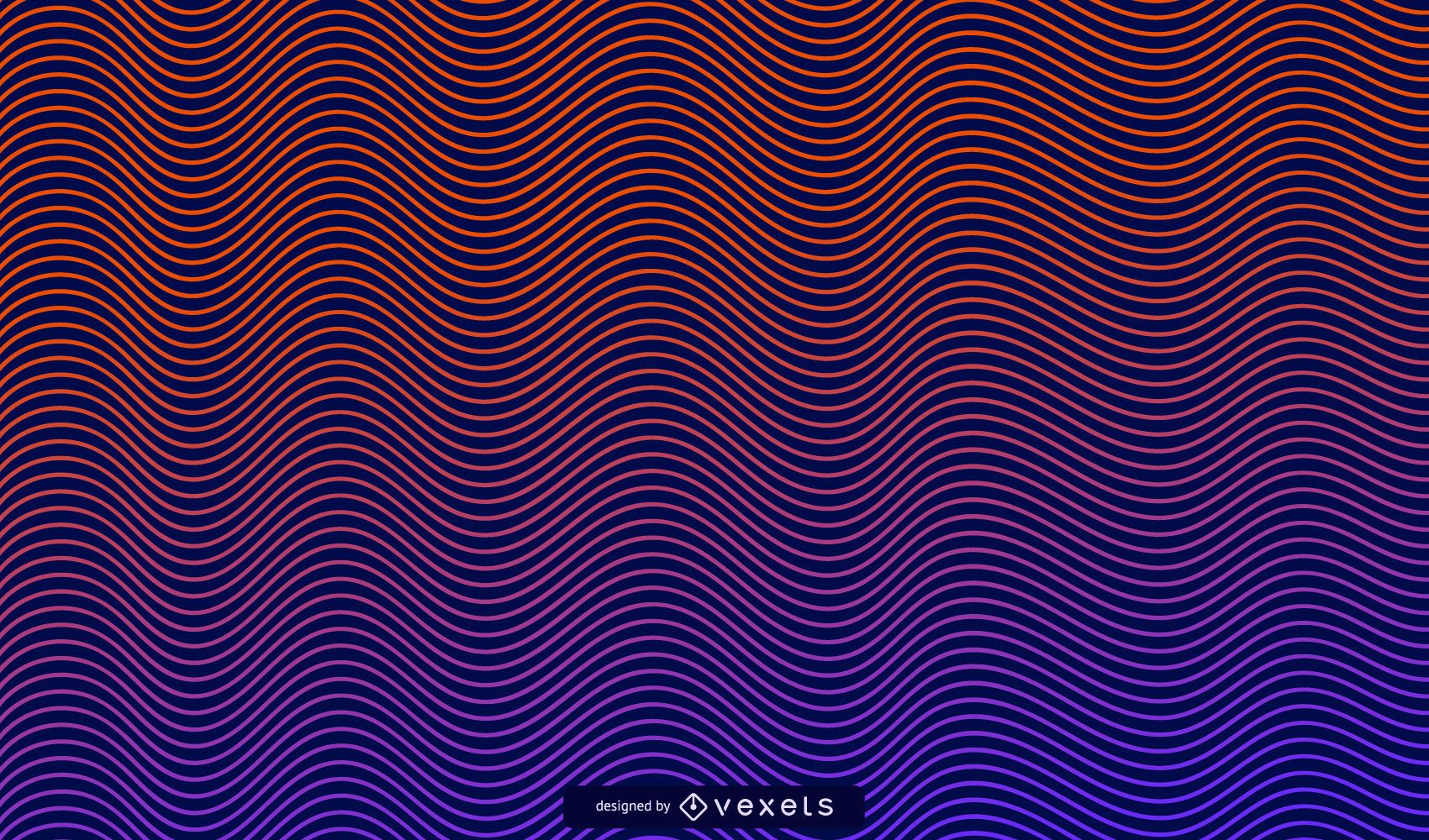 Wavy Lines Gradient Background Vector Download