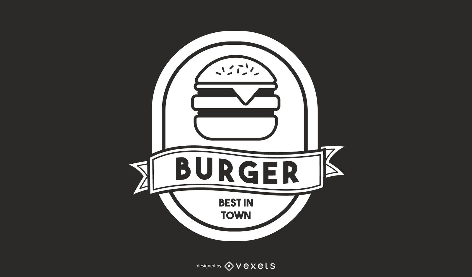 Burger Logo Design Vector Download