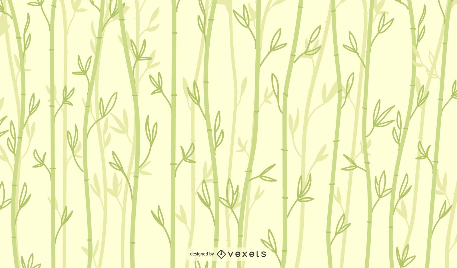 Clear Bamboo Background Design Vector Download