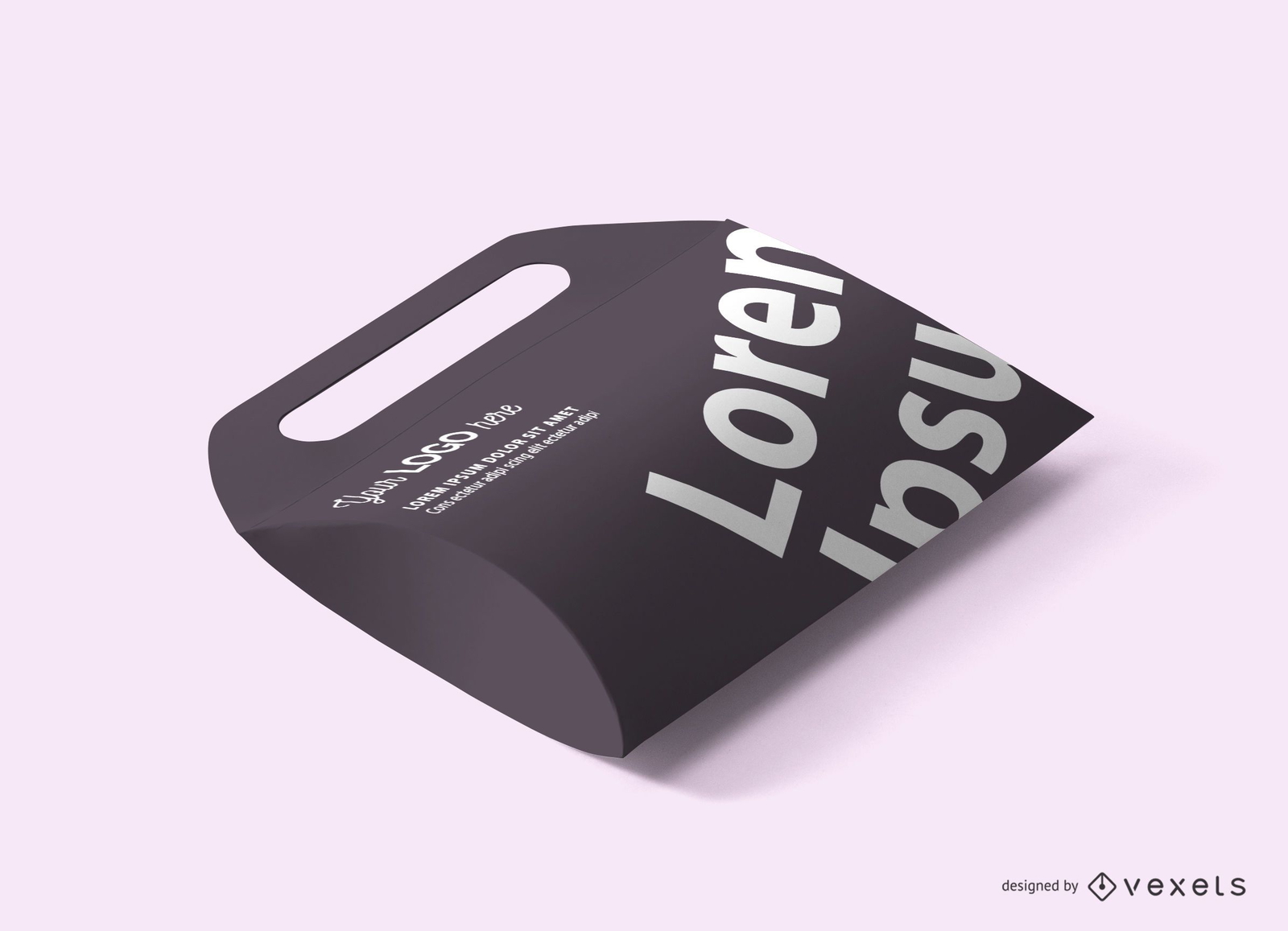 Carrier Box Mockup Design PSD Editable Template