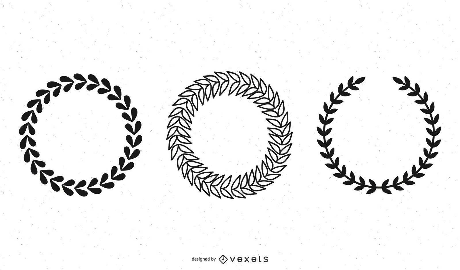 Wreaths Vector Download