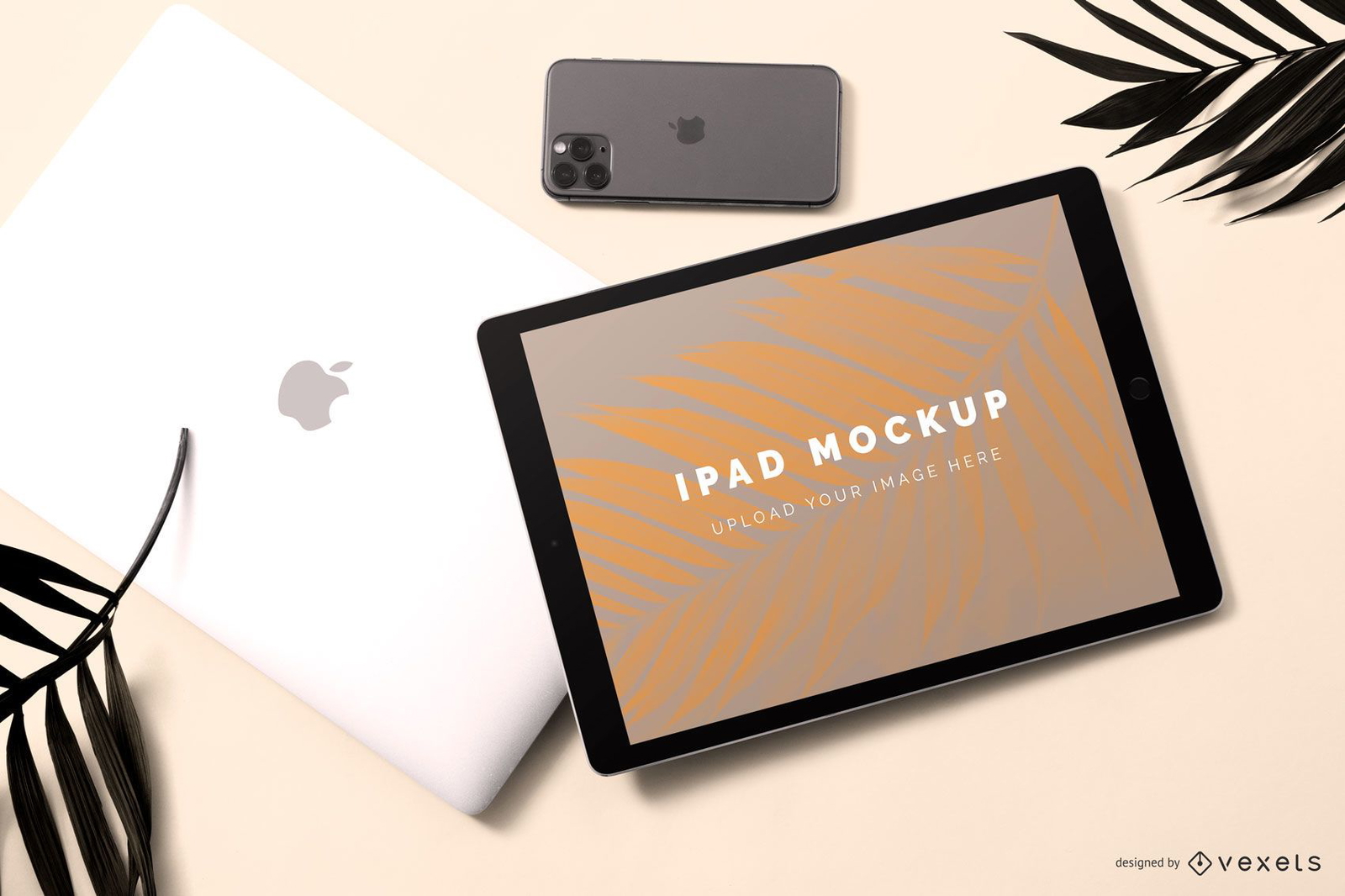 Ipad Pro Mockup Composition PSD Editable Template