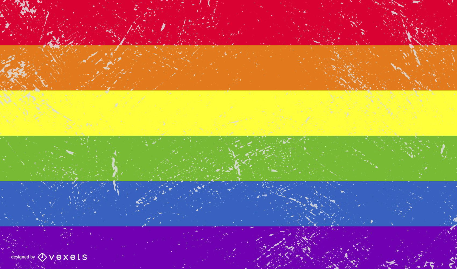 Lgbt Pride Flag Grunge Vector Download