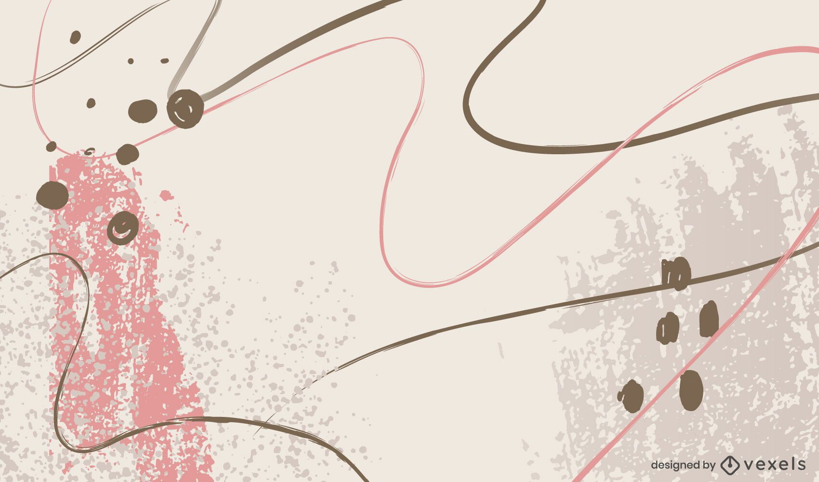 Artistic Curves Background Design Vector Download