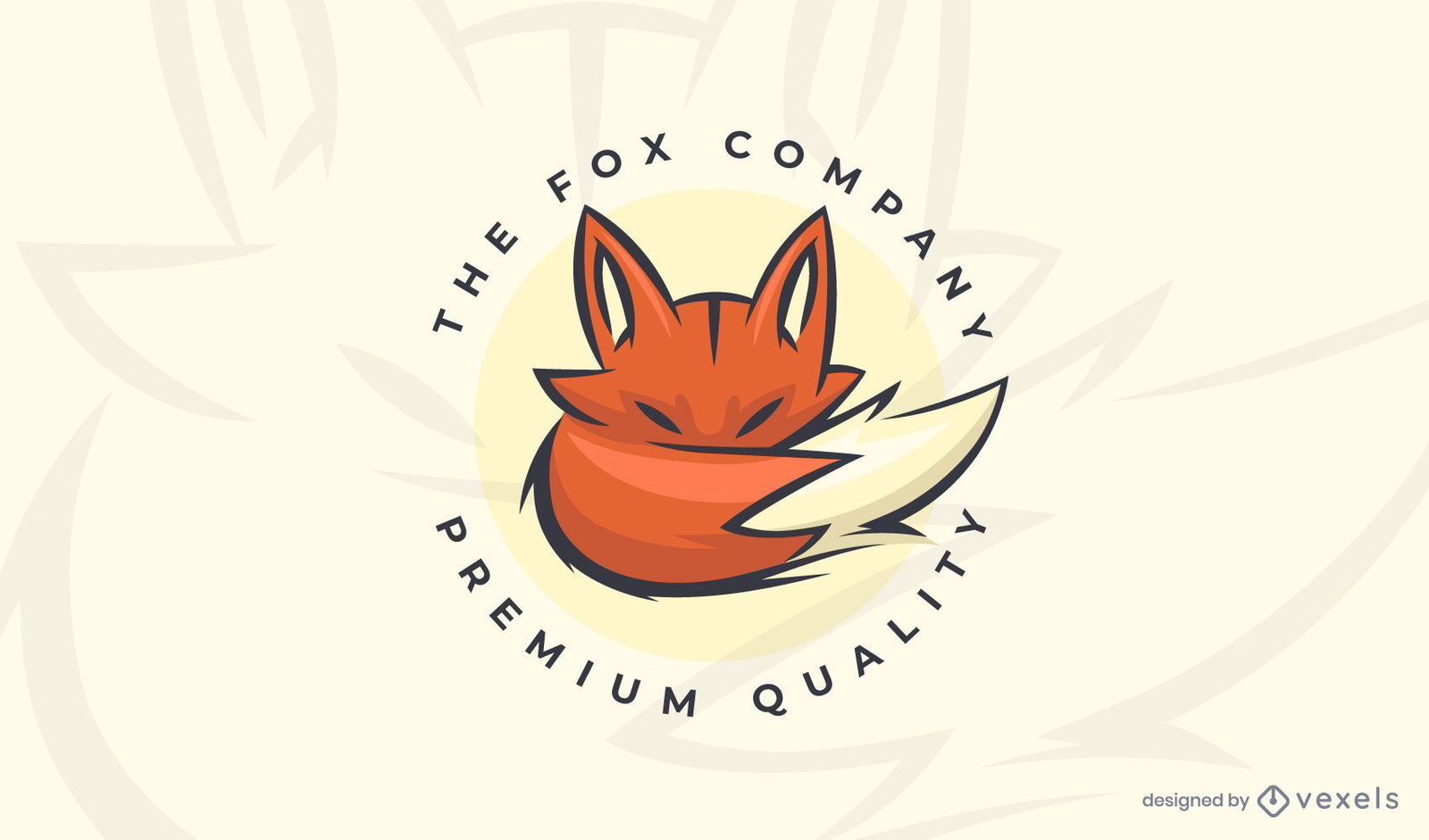 The Fox Company Logo Template Vector Download