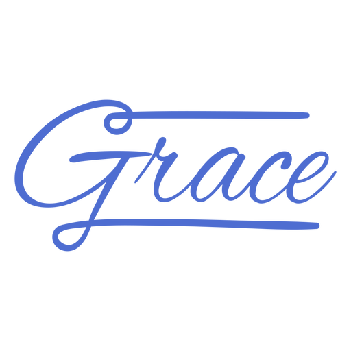 The Word Grace In Cursive Grace Layered Word|D 373438