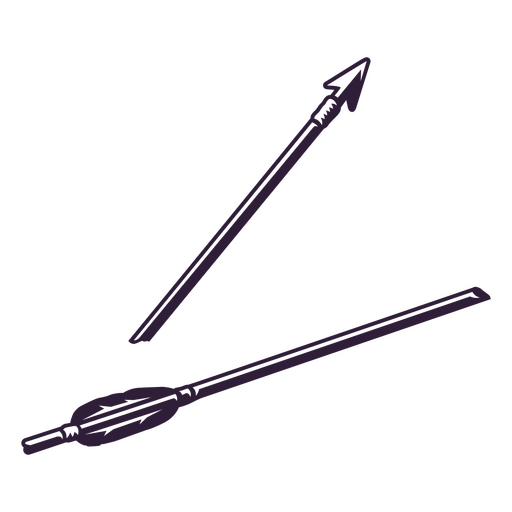 Broken Arrow Drawing