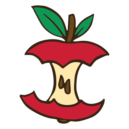 Bitten Apple Clip Art
