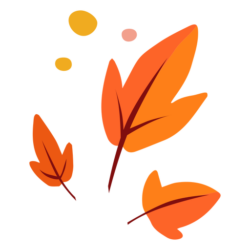 Falling Fall Leaves Clip Art