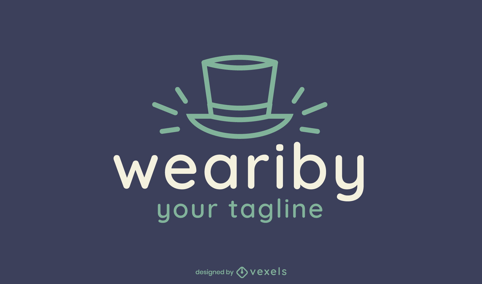 Clothing Store Top Hat Logo Template Vector Download