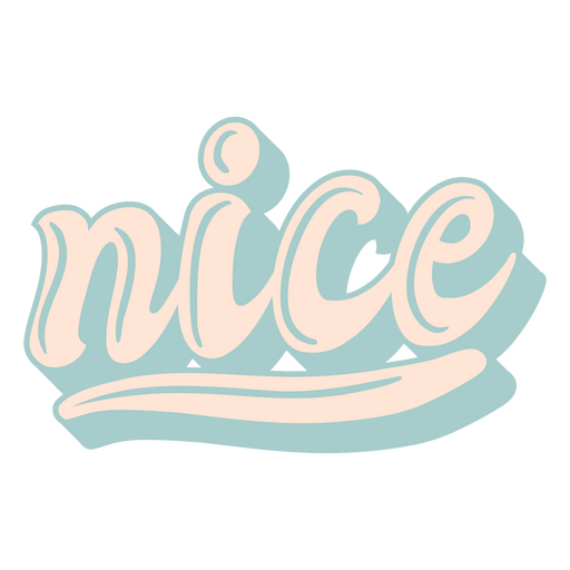 Nice Word Logo
