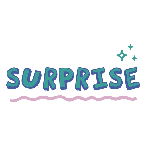 Surprise Word Art