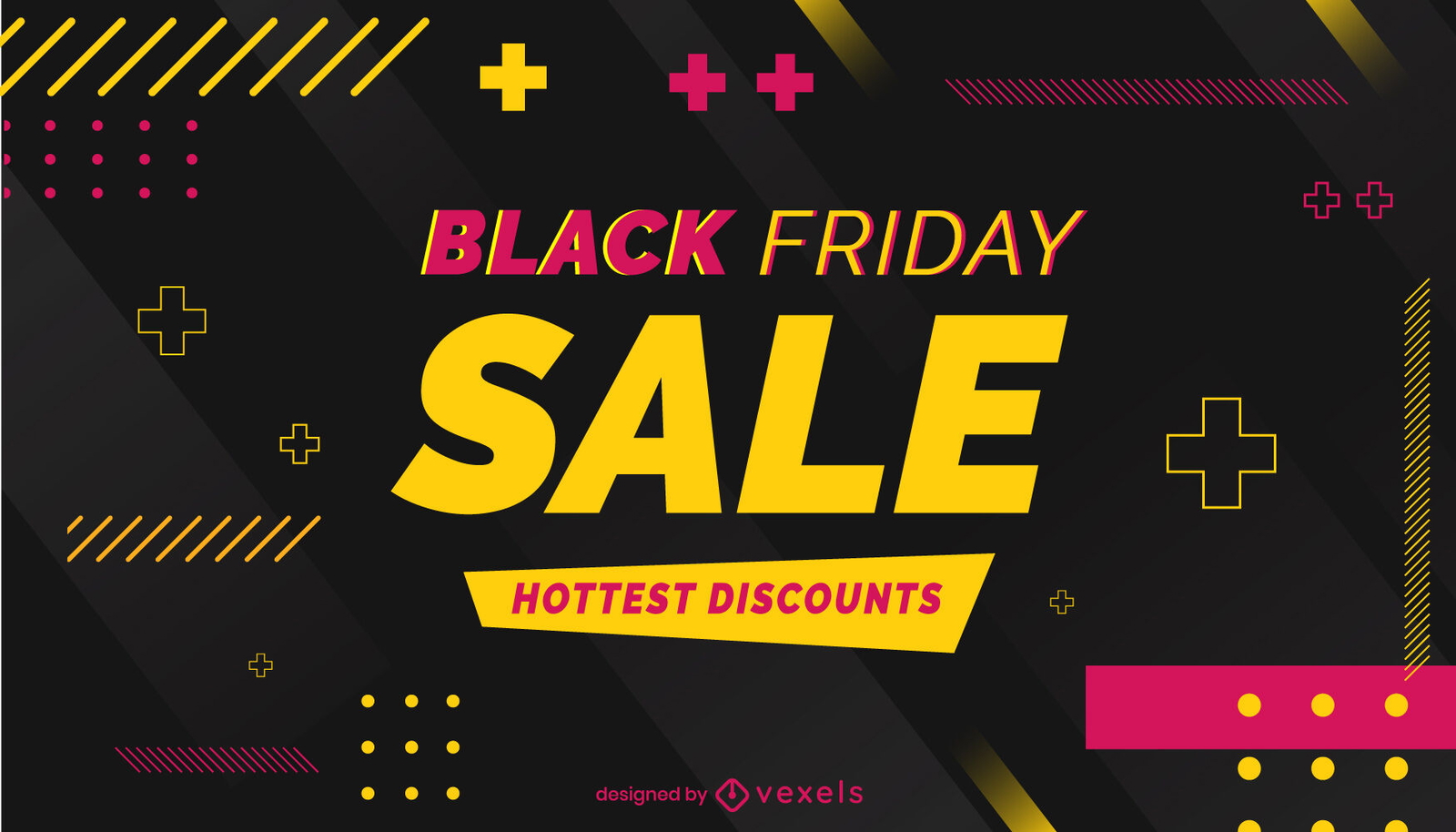 Black Friday Sale Promotion Slider Design Vector Download
