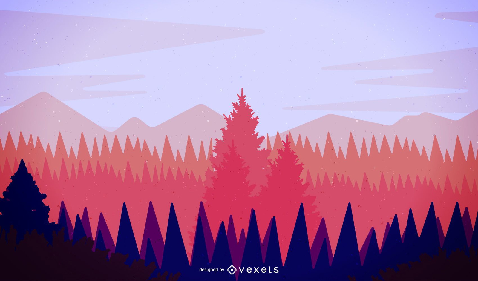 Free Vector Landscape Vector Download