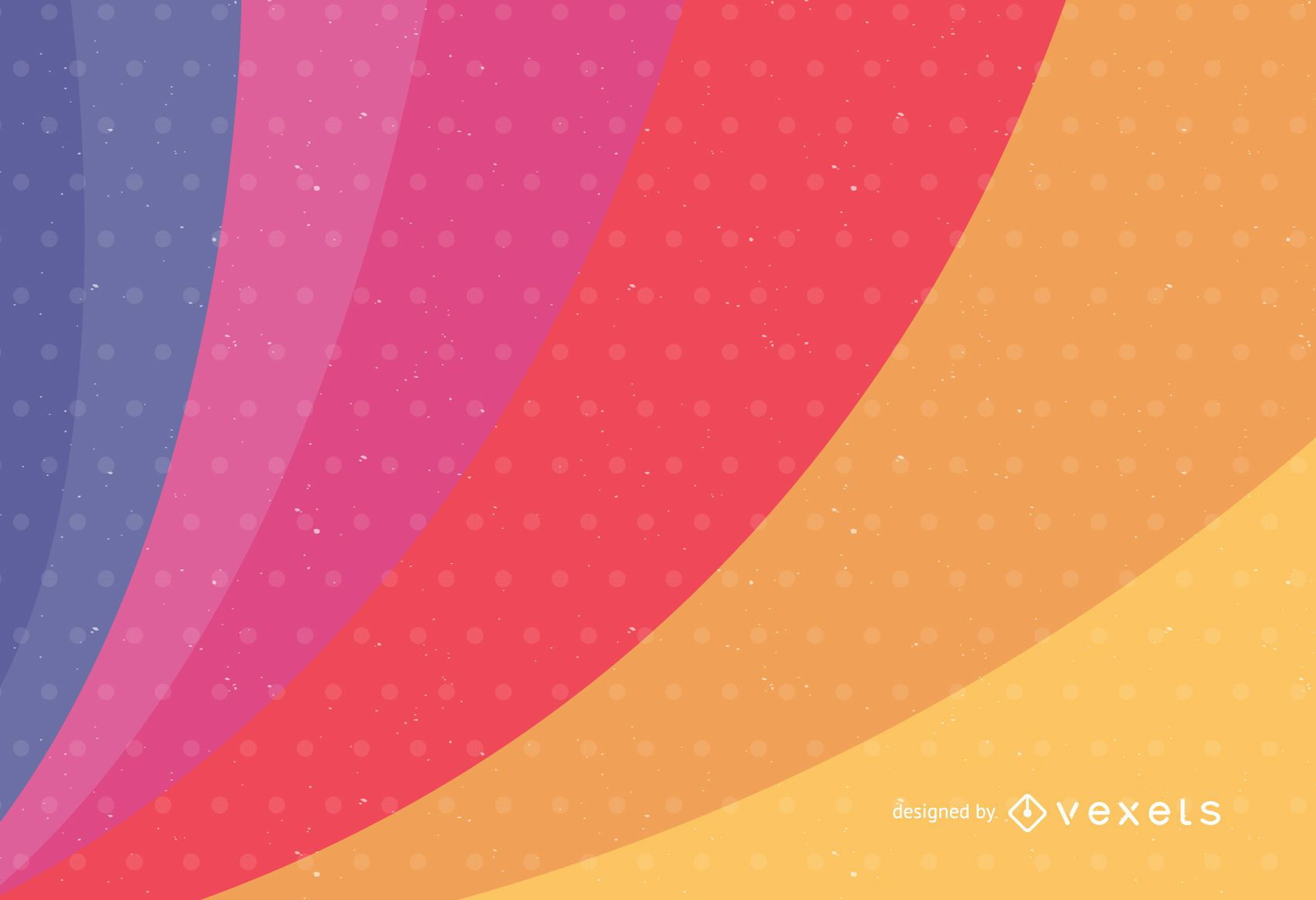 Rainbow Colors On Vector Background Vector Download