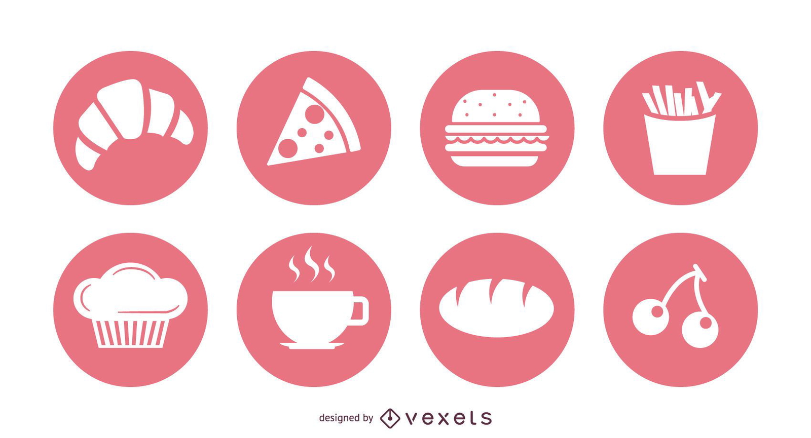 25 Food Vector Symbols Vector Download