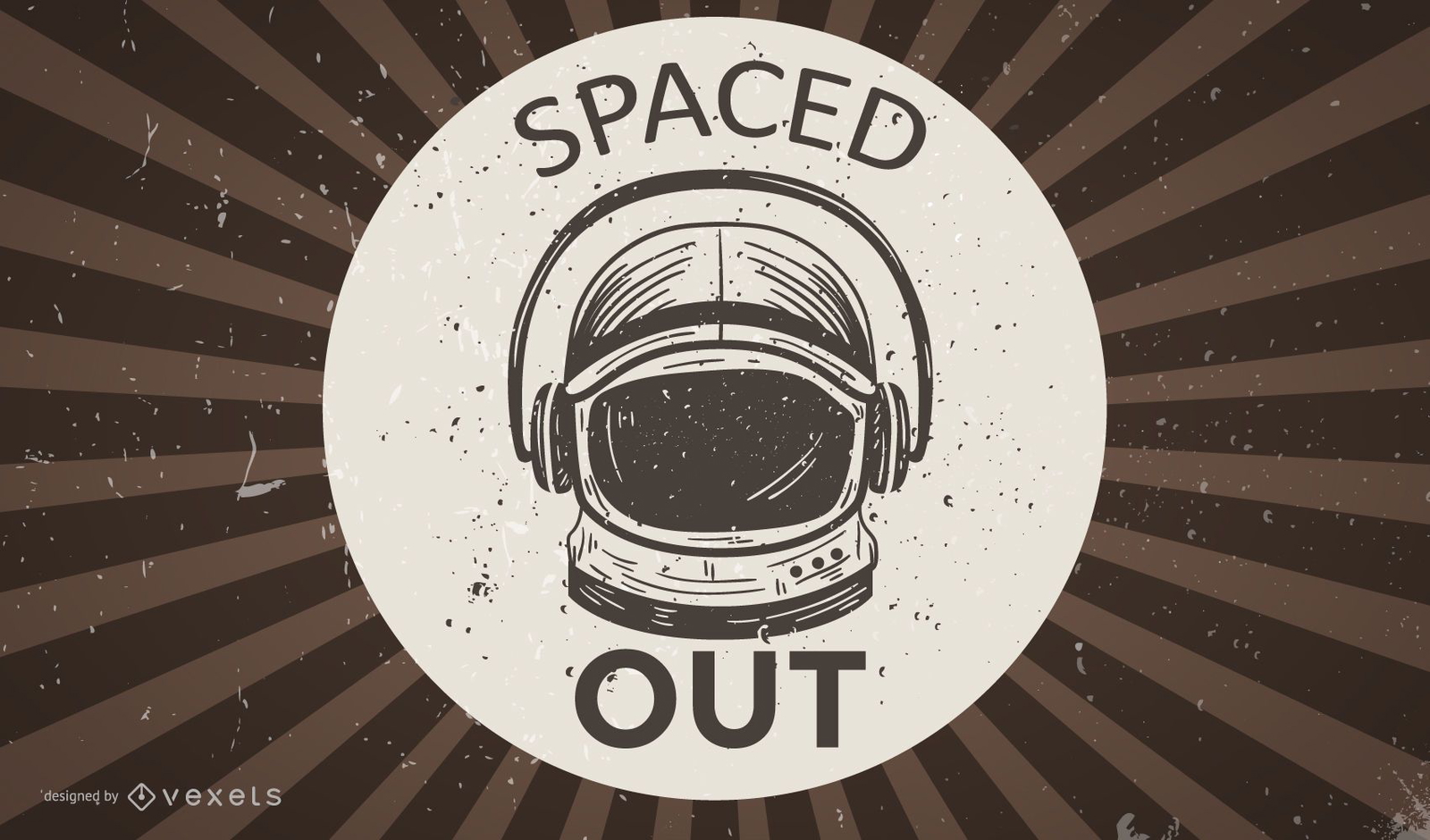 Spaced Out Illustration Vector Download
