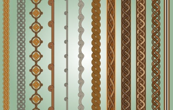 Pleter Pattern Brush Vector Vector Download