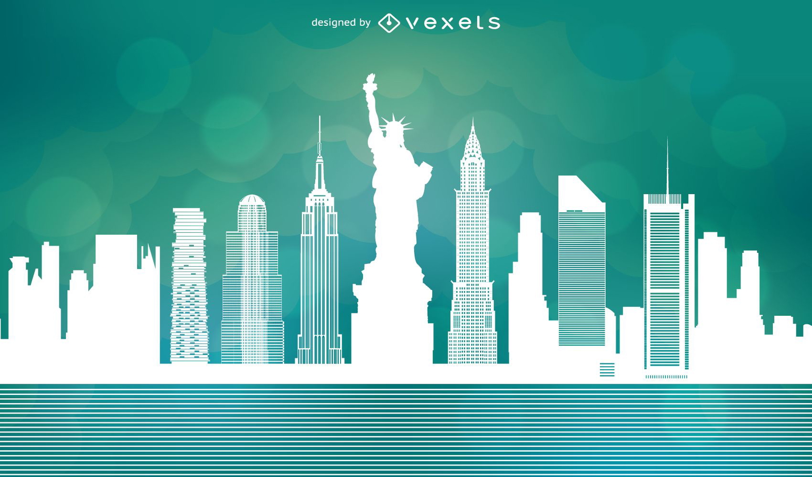 NYC Skyline Vector Vector Download