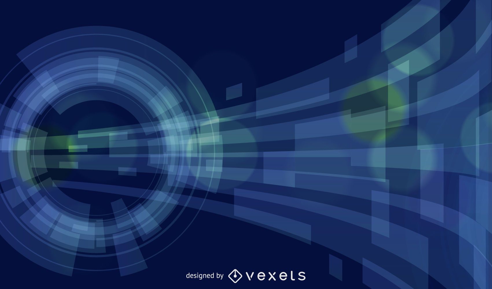 White High Tech Wallpaper