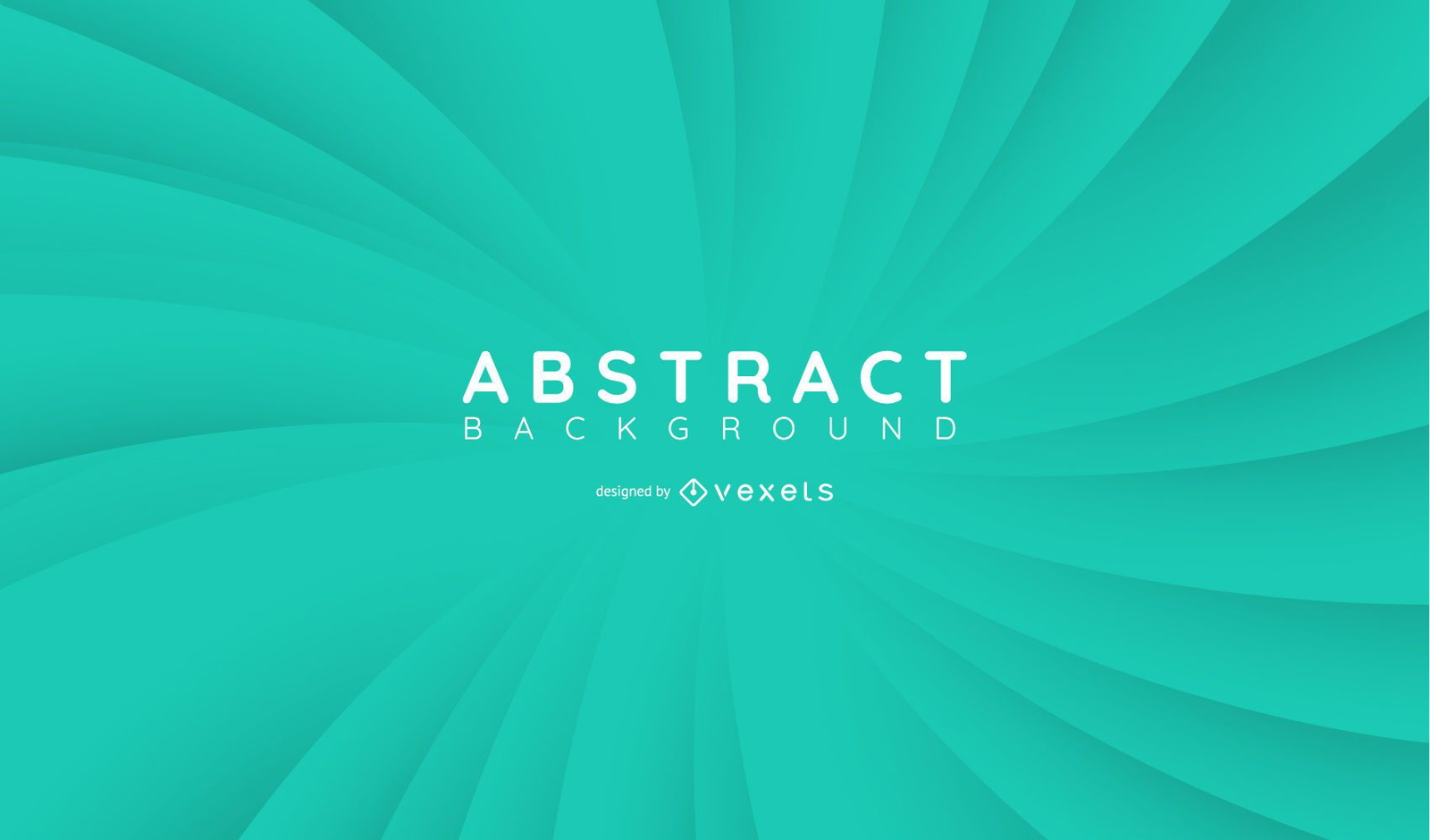 Turquoise Swirls Vector Background